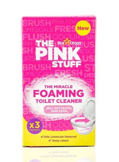 THE PINK STUFF The pink stuff miracle foaming toilet cleaner 3x100g KSA ...