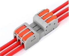 Koodmax 50 Pieces Quick Cable Splicing Connector - Triple Terminal ...