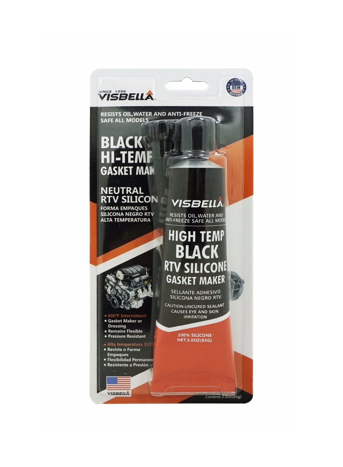 Visbella Visbella Silicone Auto Engine Gasket Seal High Temperature ...