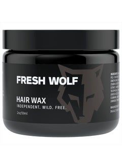FRESH WOLF Hair Styling Wax For Men | Professional Medium Hold | Use on ...