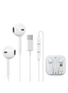 Generic Earpods with USB C Wired Earbuds with Microphone & Volume ...