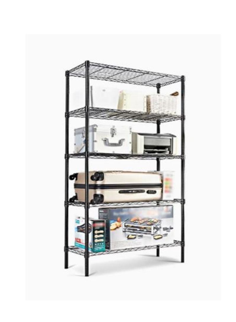 Generic 5 Wire Shelving Steel Storage Rack Adjustable Unit Shelves for ...
