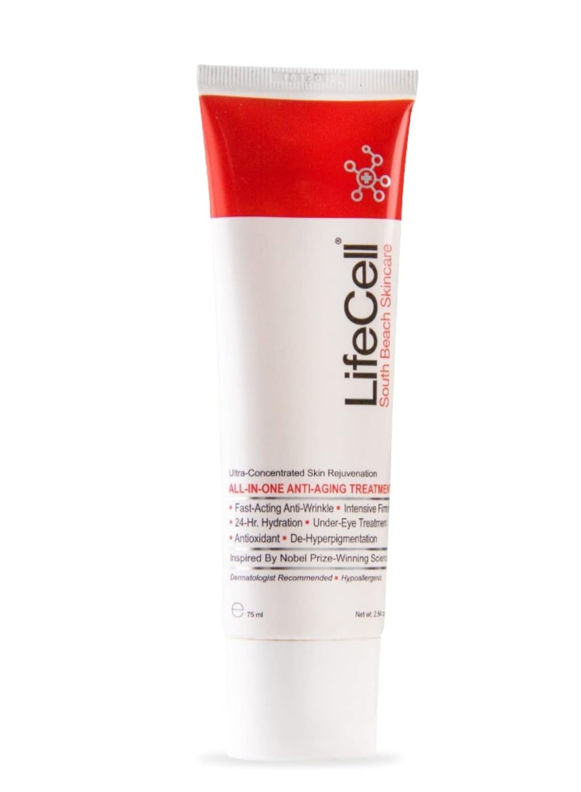 Lifecell LifeCell Genuine South Beach Skincare All-in-One Anti-Aging Treatment - 2.54 oz ...