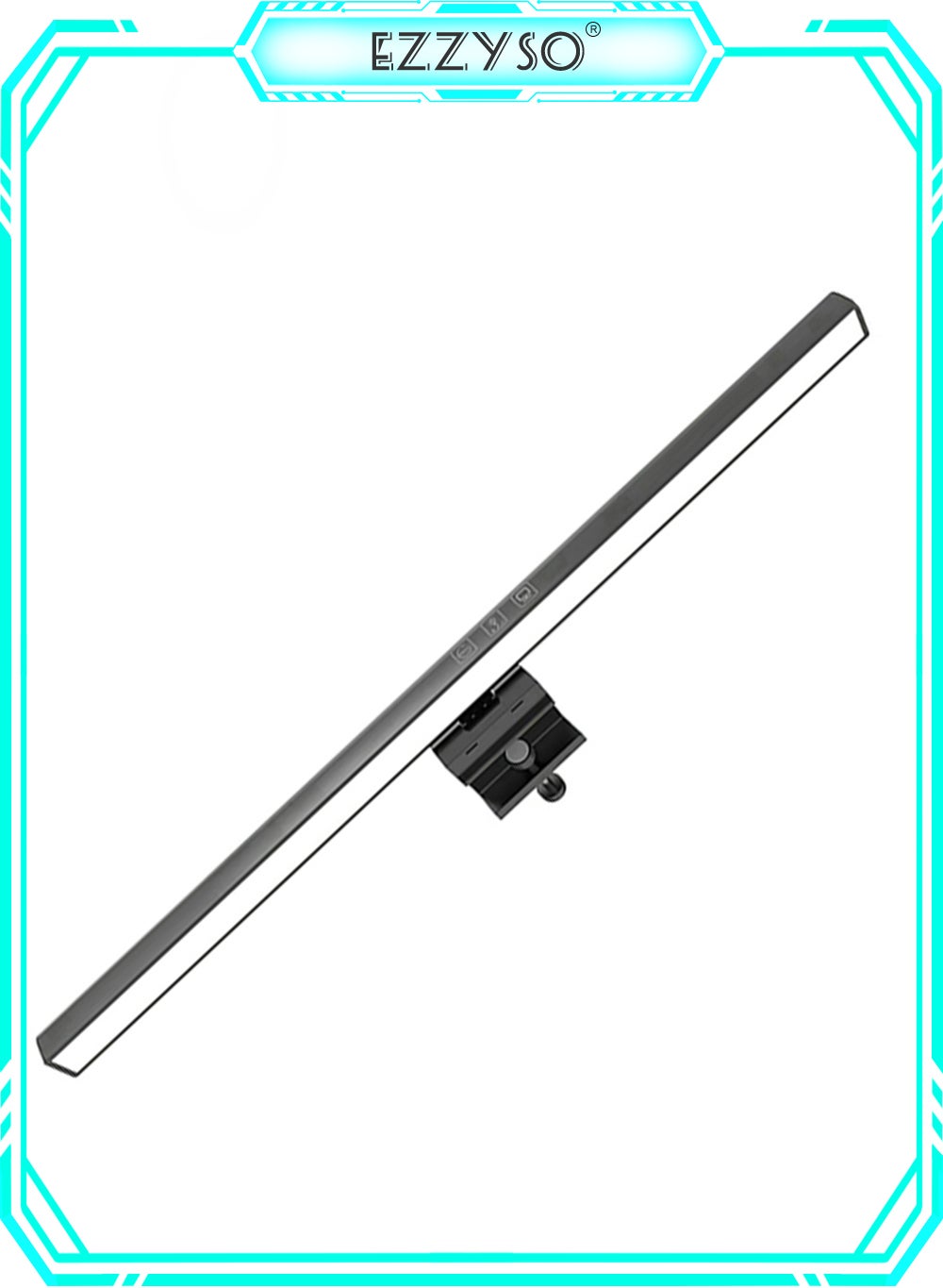 EzzySo USB Powered Computer Monitor Laptop Lamp for Office/Home/Gaming ...