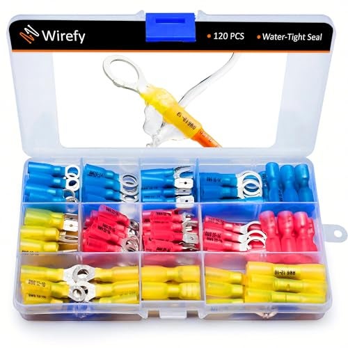 Wirefy Wirefy 120 Wire Connectors Kit - Electrical Connectors Kit ...