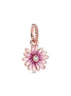 Pandora Violet PANDORA Pink Daisy Flower Dangle Charm | Best Price KSA ...