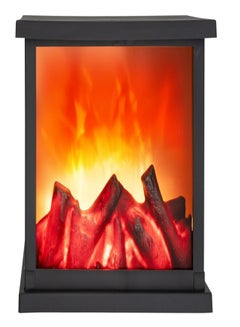 Generic Fireplace with LED Flame Effect | Battery Powered Lamp ...