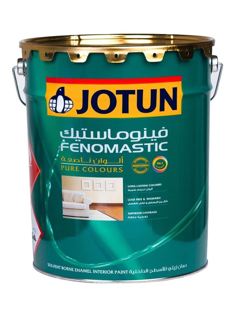 Jotun Fenomastic White Ral 9010-16.2Ltr | Best Price KSA | Riyadh, Jeddah