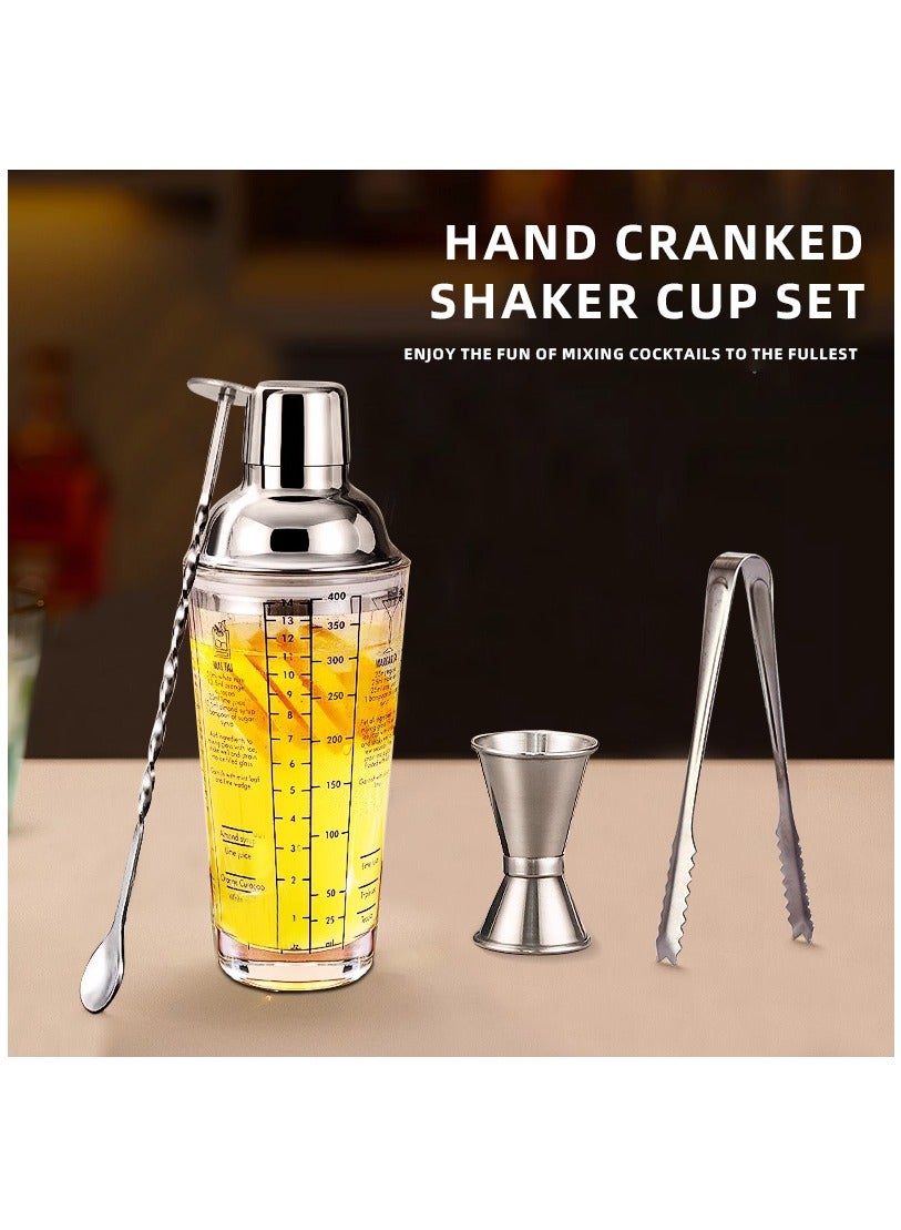 Healife Bartender Cocktail Shaker Set 4-Piece Set --- shaker | Best ...