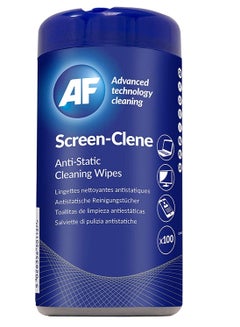AF AF SCREEN CLENE WIPES 100PC IN A TUB, SCREEN CLENE TUB OF SCREEN ...