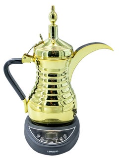 LePRESSO Electrical Arabic Coffee Maker 800W 0.75L - Golden | Best ...