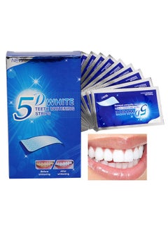 Generic 5D White Teeth Whitening Strips Advanced Fast Effective 3 Days ...