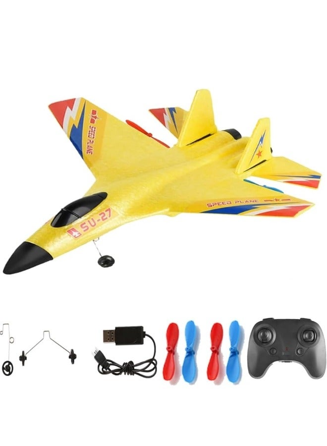 TOY GARDEN RC Plane SU-27 Drone with 2.4GHZ 2CH, Remote Channel Remote ...