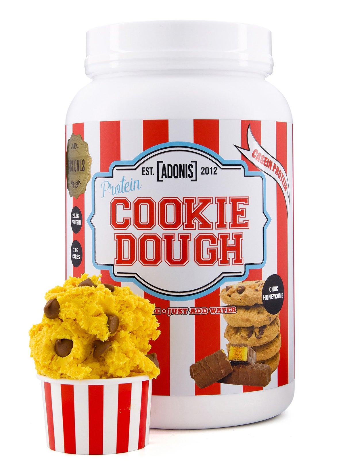 Adonis Protein Cookie Dough - Choc Honeycomb - (1 kg) | Best Price KSA ...