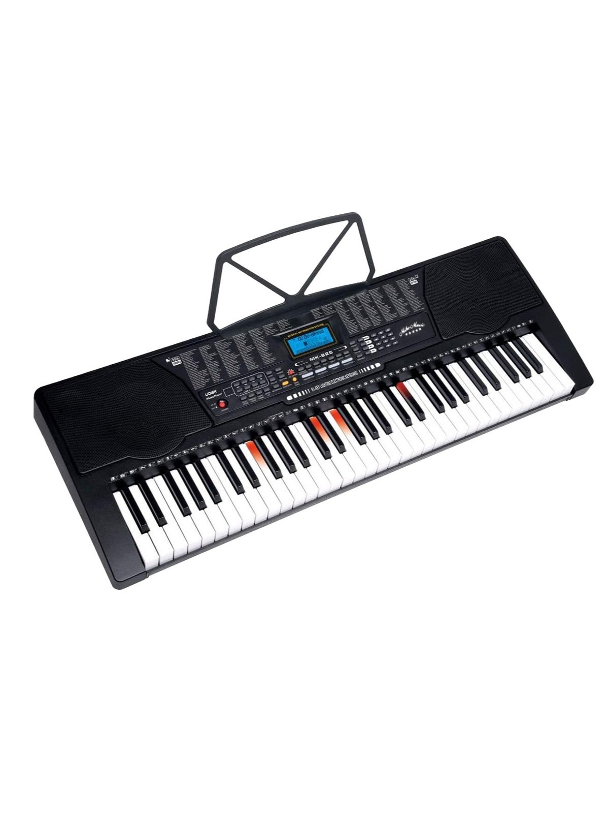 Mike Music 61 Key Keyboard Piano for Beginners LCD Display MK825 ...