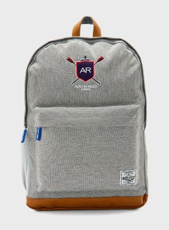 Buy Austin Reed Grey Logo Backpack for Men in UAE