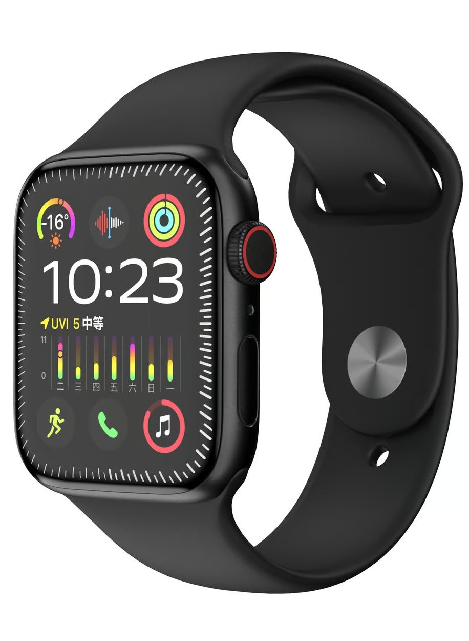 ikon Smart Watch IK-W201C Black, 2.01-Inch Full Touchscreen, Multiple ...