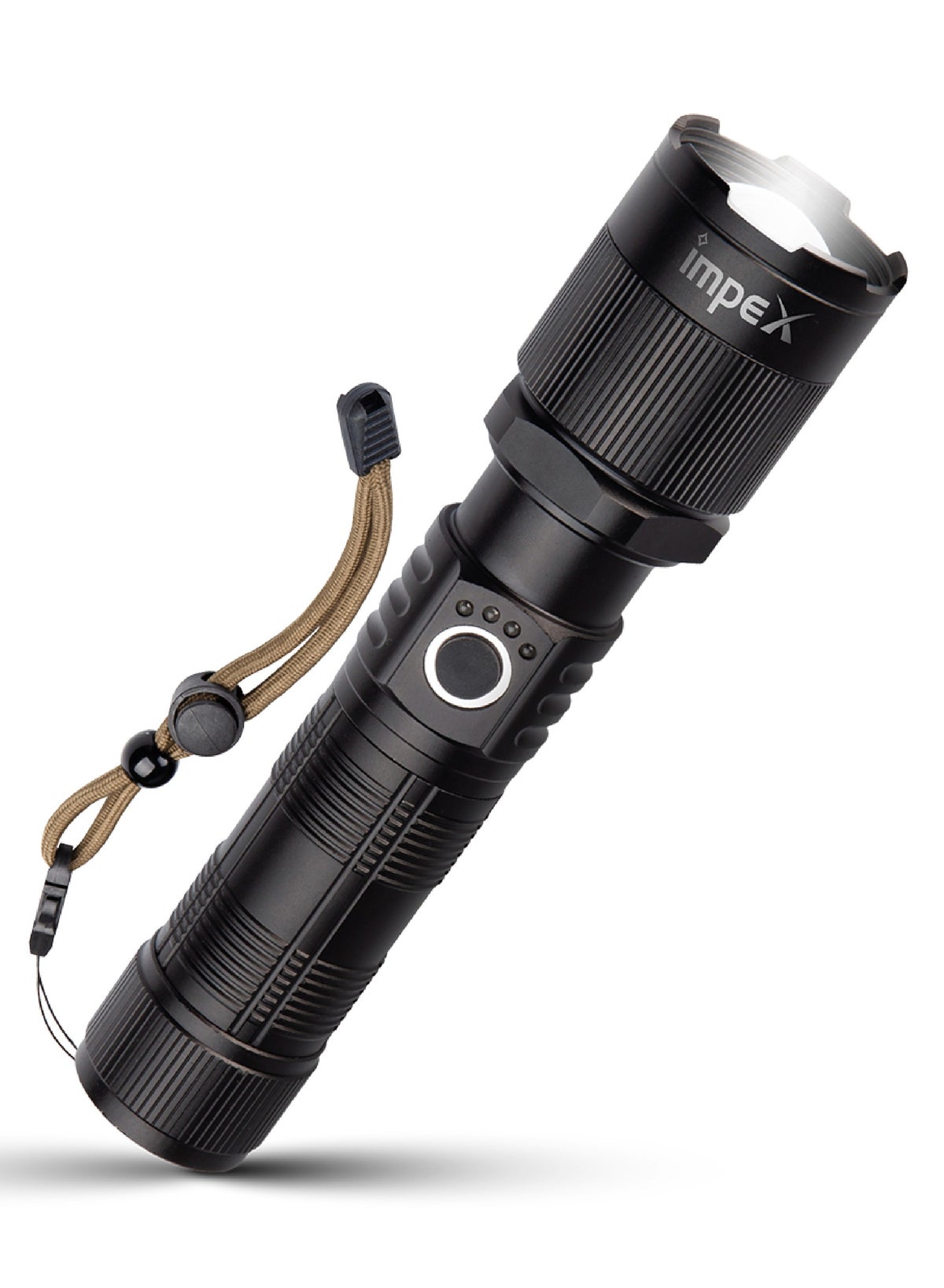 Impex Rechargeable Flashlight,15 Laser LED Torch 800 Lumens, Aircraft ...