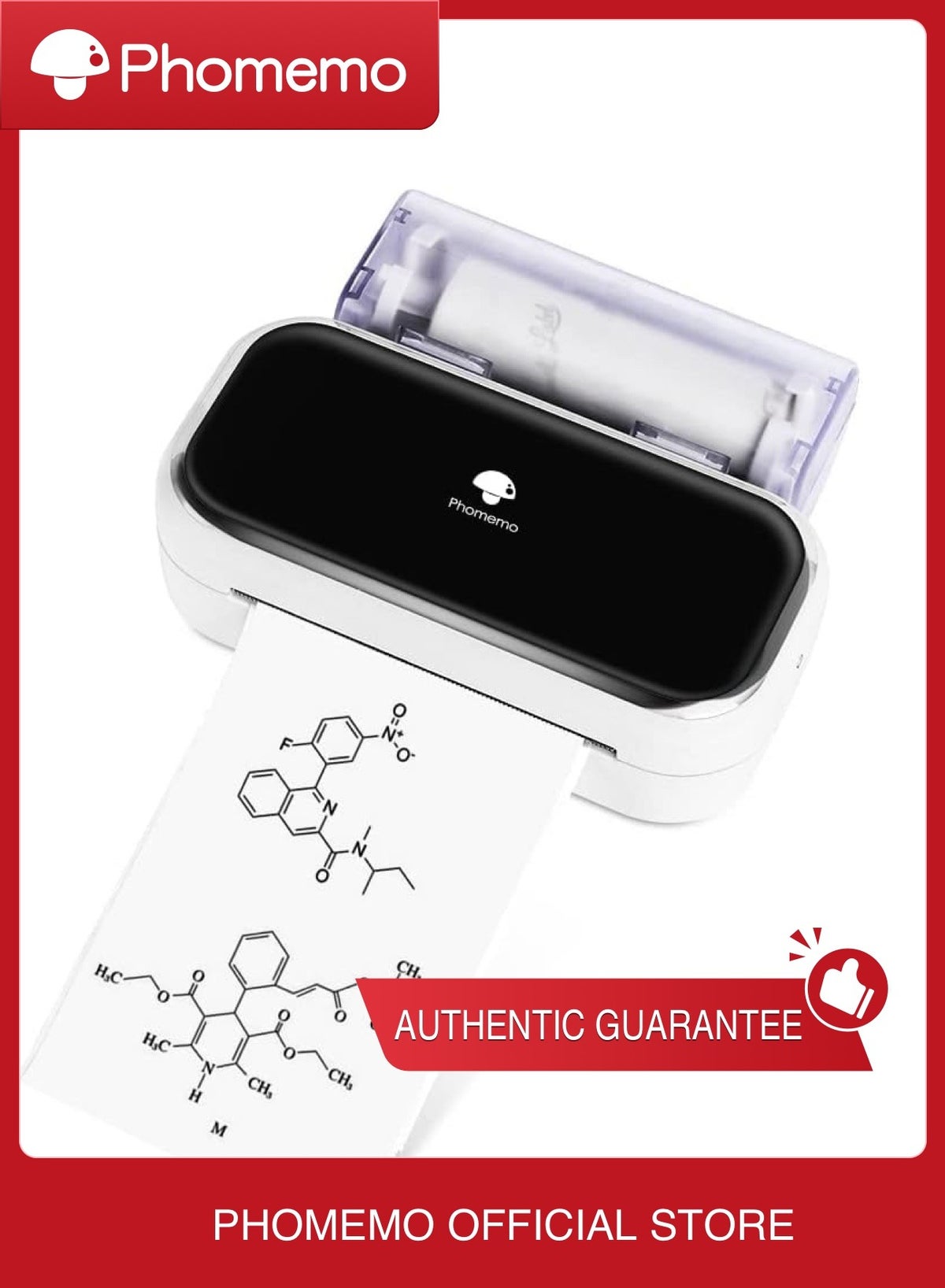 phomemo M03 Portable Printer-Bluetooth Portable Printer Photo Printer ...