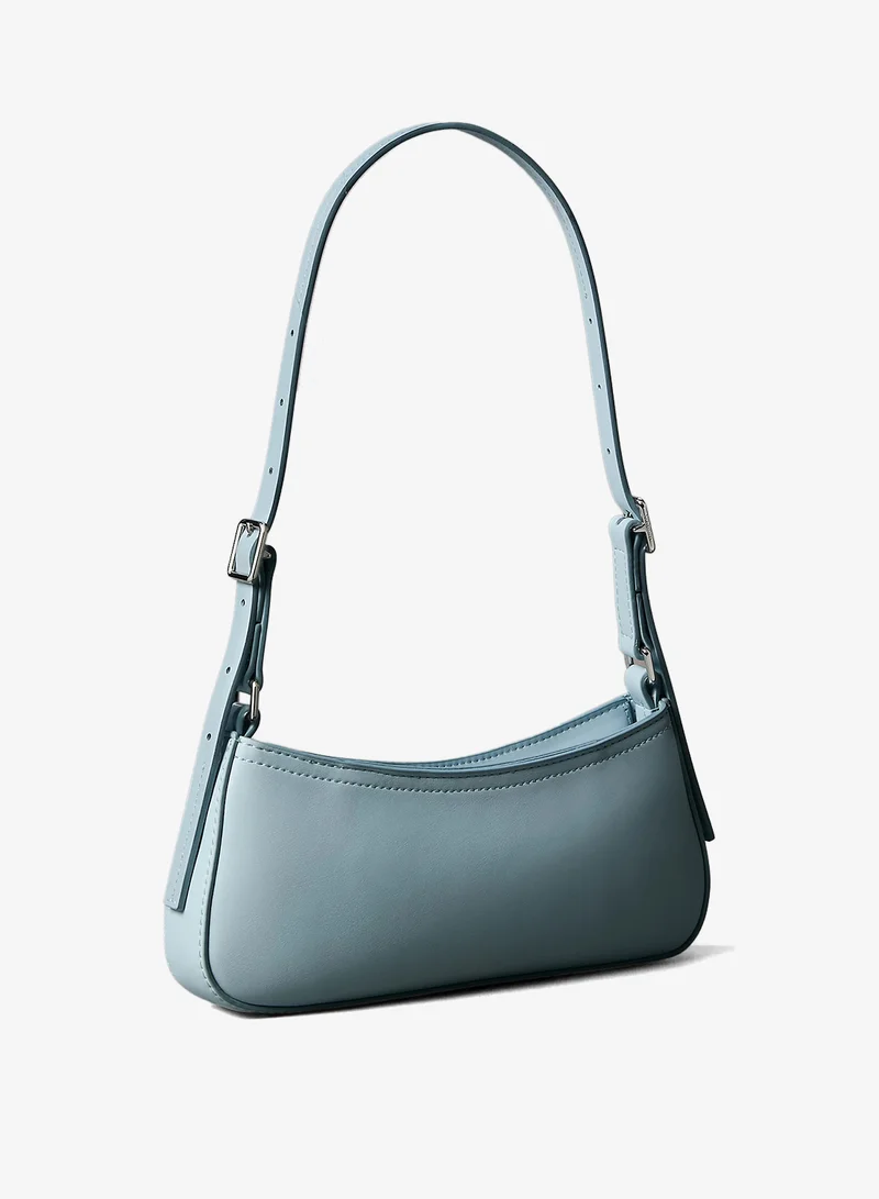 CALVIN KLEIN Monogram Logo Hardware Shoulder Bag for Women | Best Price UAE