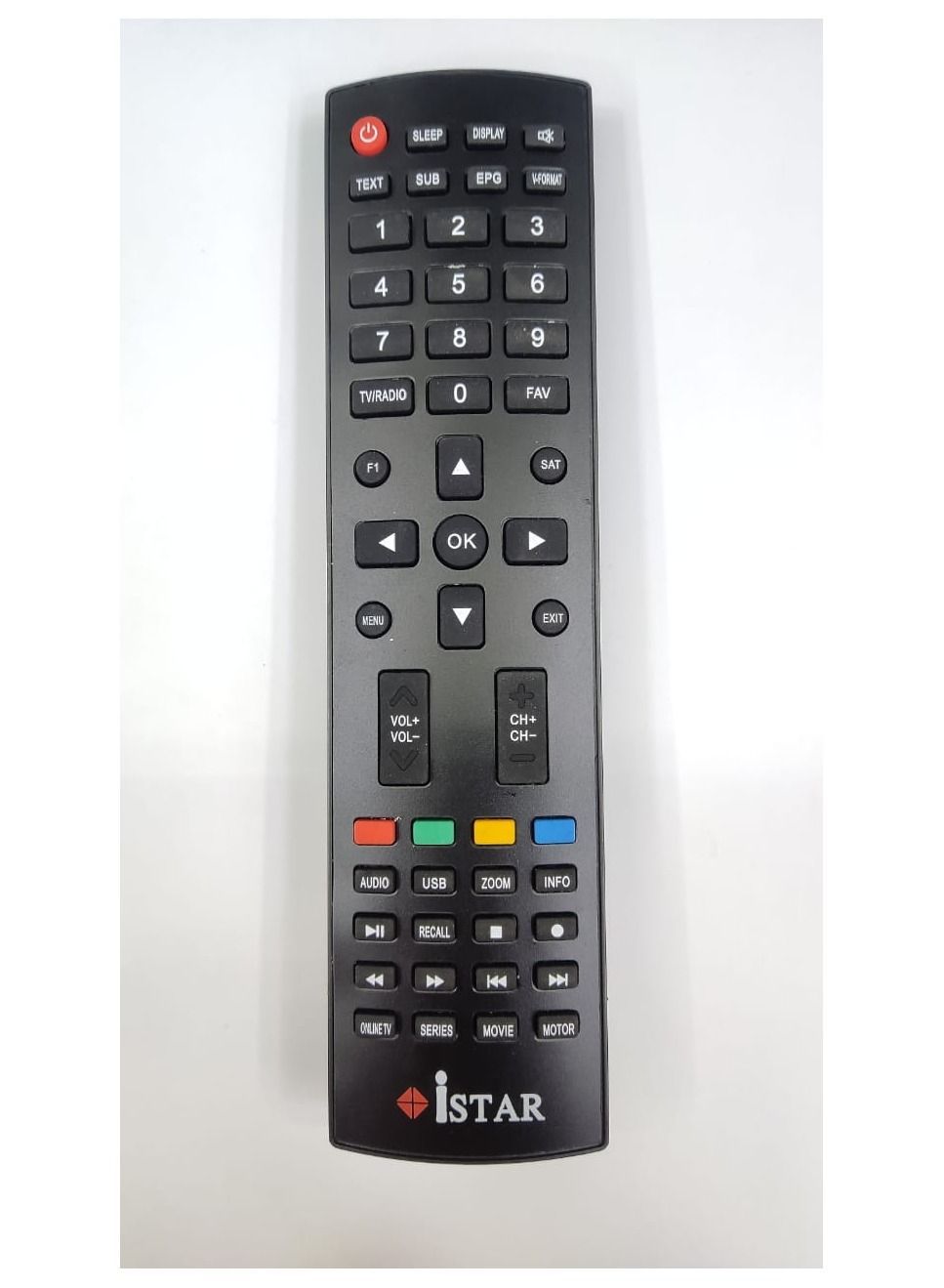 iSTAR iSTAR KOREA-REMOTE-CONTROL-FOR-A8000 plus& zeed333/all plus ...