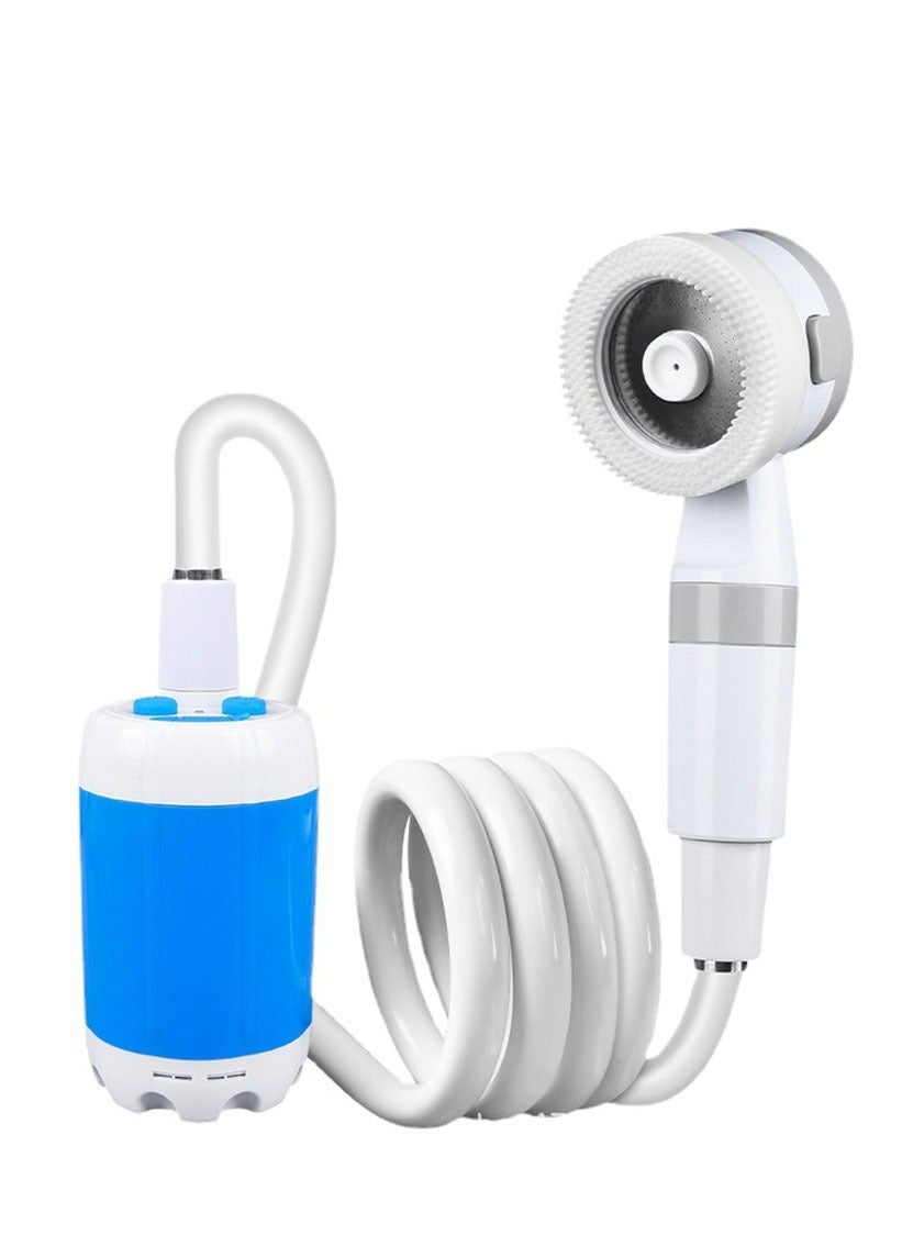 Arabest Portable Outdoor Shower, Electric Water Saving Shower, Battery ...