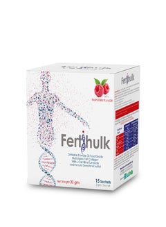 تسوق Sulinda وFertiHulk - L-Carnitine 2g - 15 Sachet Raspberry Flavor ...