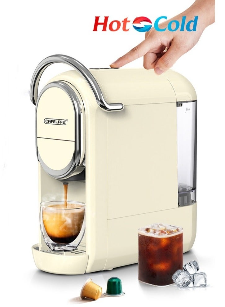 Cafelffe Capsule Coffee Machine Fully Automatic Portable Office Small ...