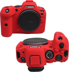 Fc Canon R5 Silicone Protection Case - Red KSA | Riyadh, Jeddah