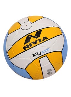 Nivia PU-5000 Volleyball | Size: - 4 | Hand Stitched | 32 Panels ...