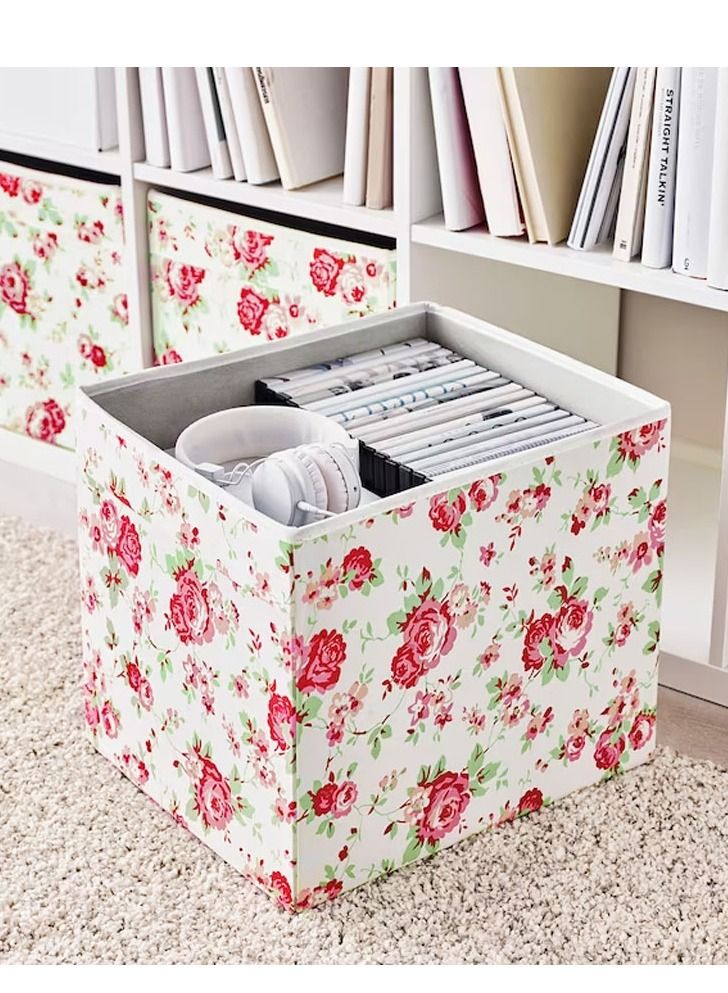 co arma Multicolor Fabric Box 33x38x33cm | Best Price KSA | Riyadh, Jeddah