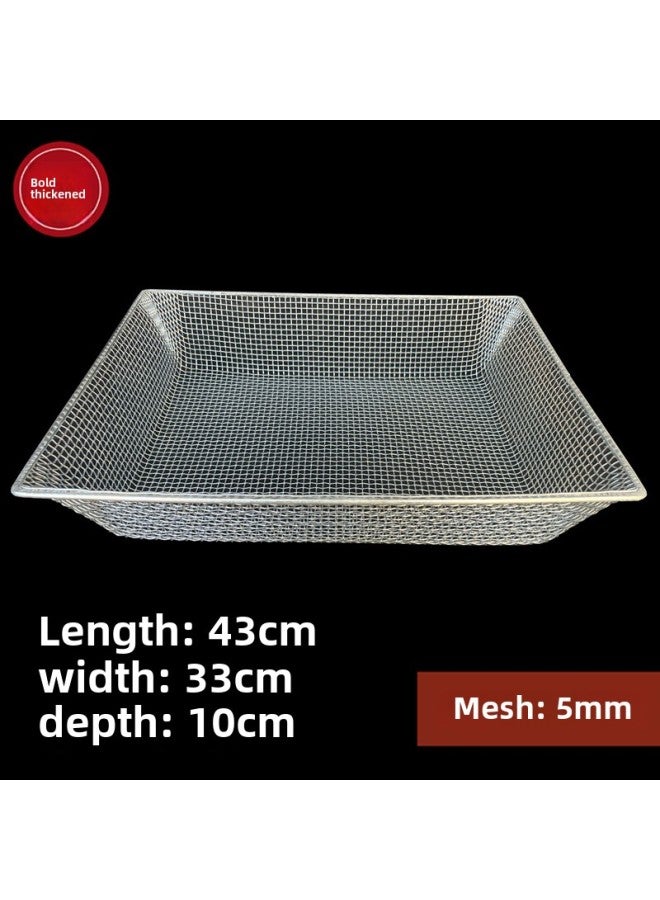 Generic Square Sieve Household Stainless Steel Square Sieve Thick ...