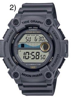 CASIO Casio Youth Tide Graph/Moon Phase Digital Watch WS-1300H-8AVDF ...
