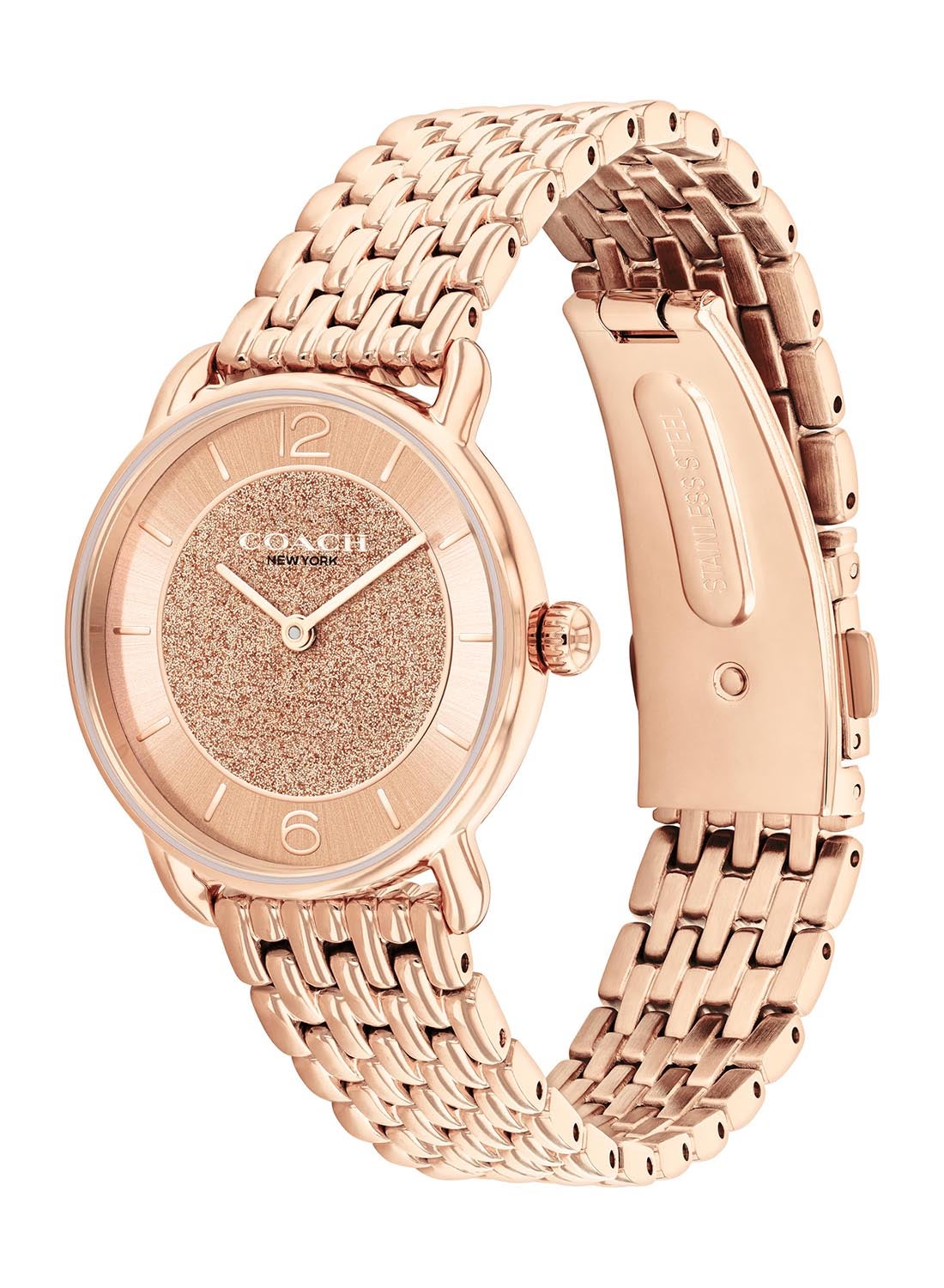 COACH COACH ROUND ANALOG WOMEN'S ROSE GOLD CASE WATCH - 14504371 | Best ...