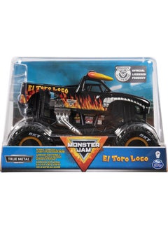 Monster Jam, Official El Toro Loco Monster Truck, Die-Cast Vehicle, 1: ...