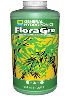 General Hydroponics General Hydroponics FloraGro 2-1-6, Use With ...