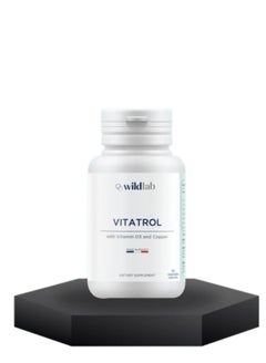 wildlab Vitatrol Trans-Resveratrol 60 Capsule, Powerful Vitatrol ...