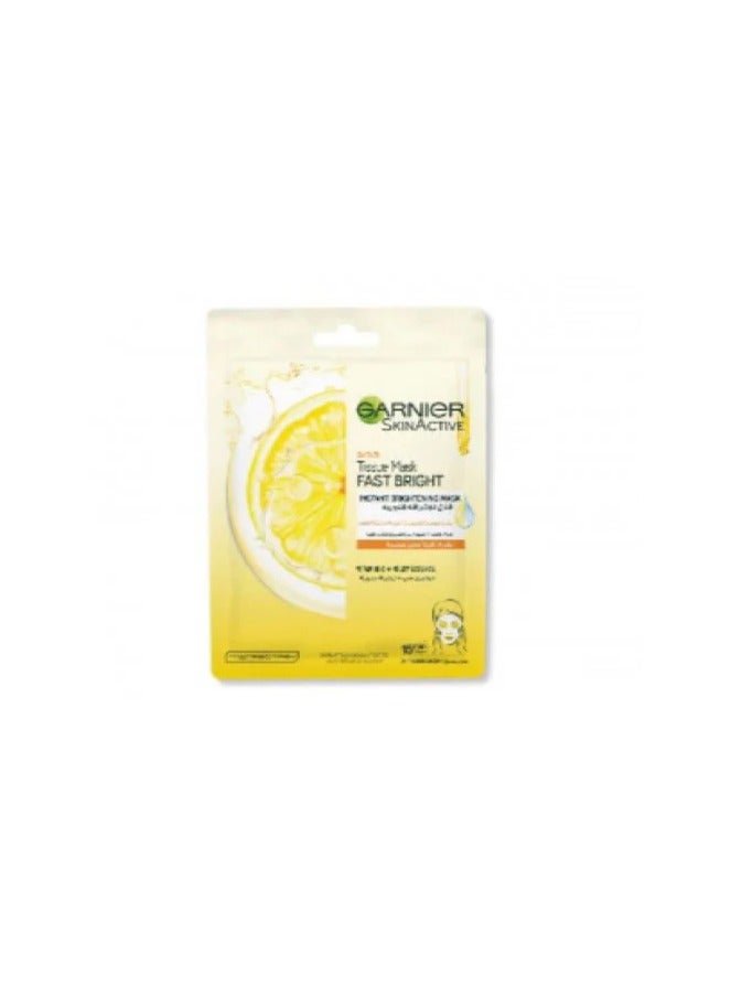 Garnier Garnier SkinActive Fast Bright Instant Brightening Tissue Mask ...