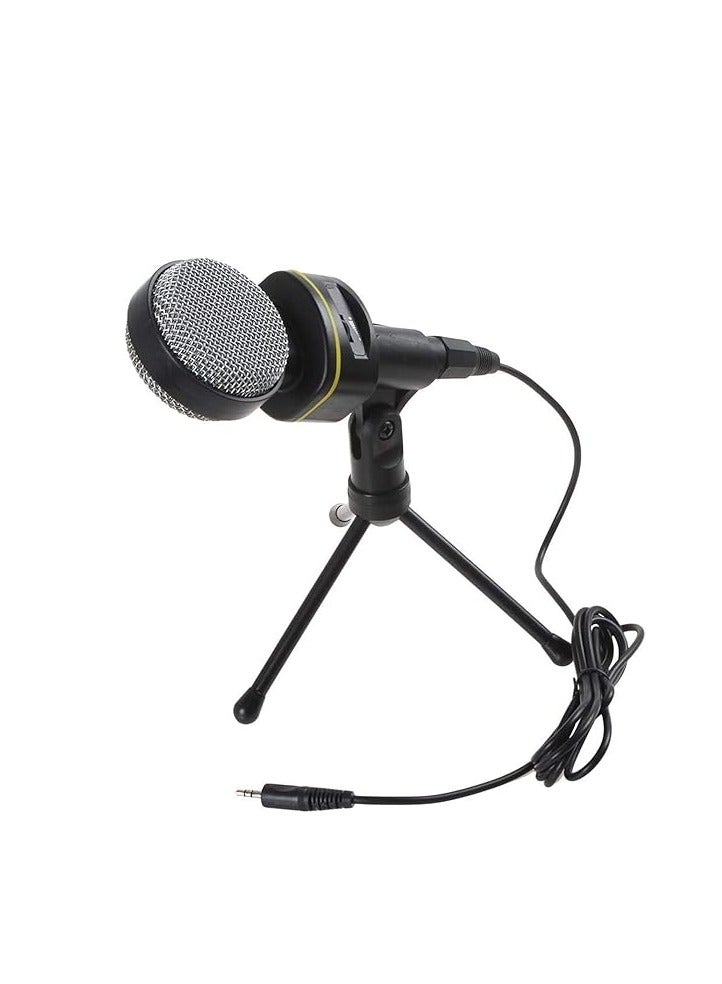 SF SF Wired Condenser Microphone with Tripod And Volume Control For ...