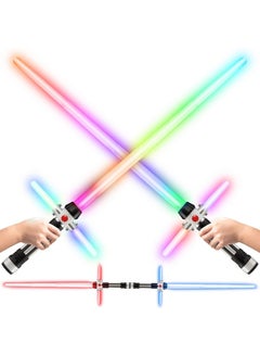USA Toyz Crossbeam Galaxy Light Up Sword For Kids Or Adults - 2-In-1 ...