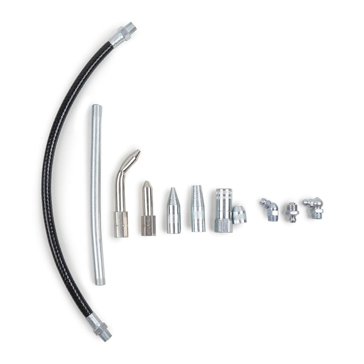 LOVELY Lovely 11-Piece Nozzles Flex Flexible Nozzle Hose Fittings ...
