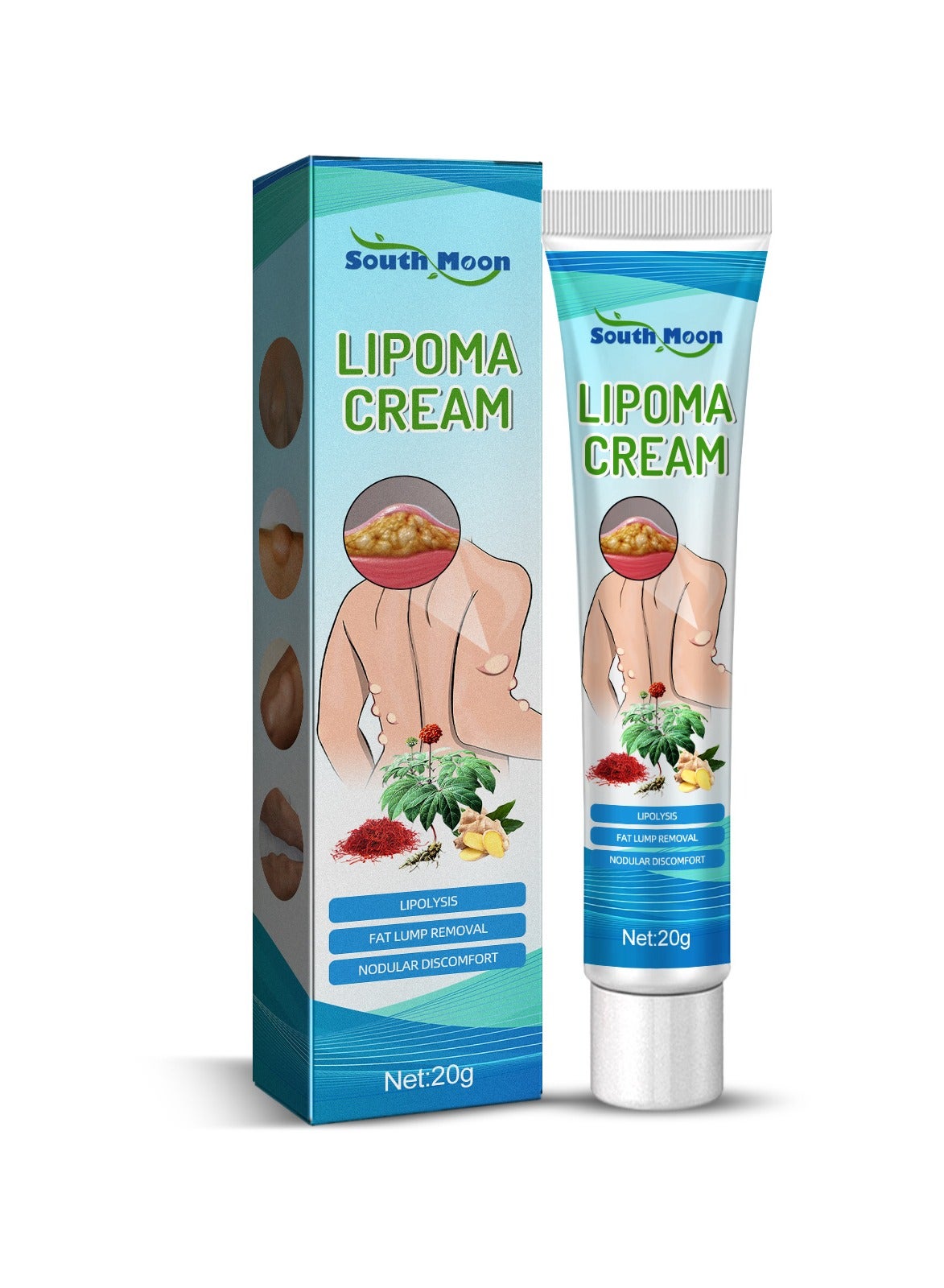 SOUTH MOON Fatty Knot Cream relieve fat lumps subcutaneous lumps ...
