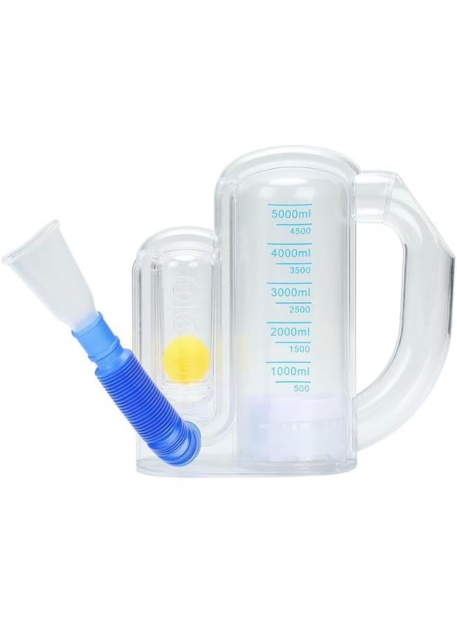 Arabest Adult Breathing Exerciser with 5000ml Volume Measurement and ...