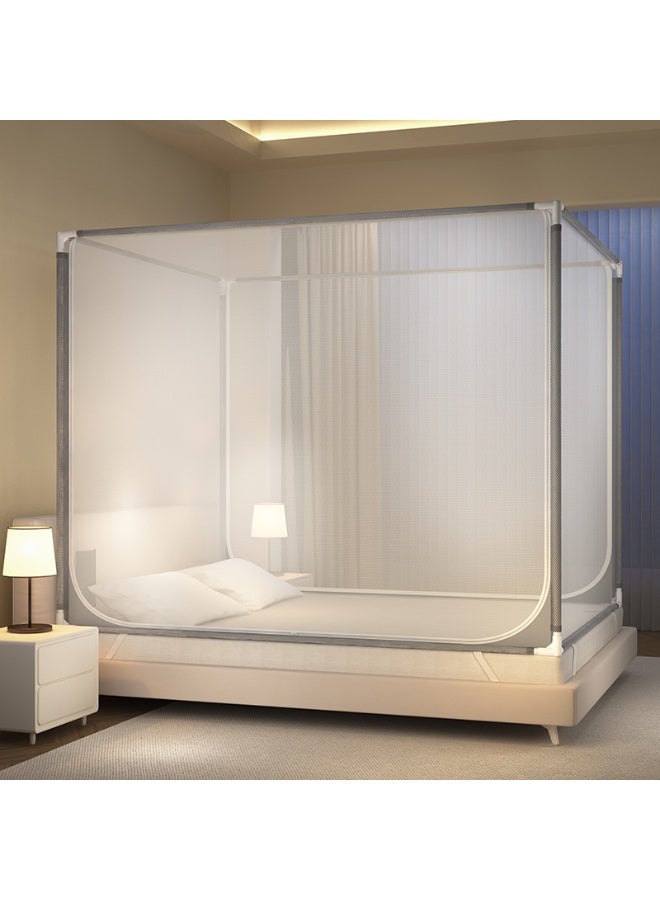 ORiTi Bed Anti Fall Mosquito Net 1,8M Bed, Home Bedroom, Baby And Child ...