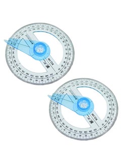 KASTWAVE 6Pcs Circle Protractor Protractor Ruler Protractor Measuring ...