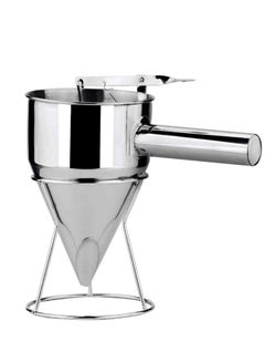 RDN Batter Dispenser Stainless Steel Conical Funnel With Handle And ...