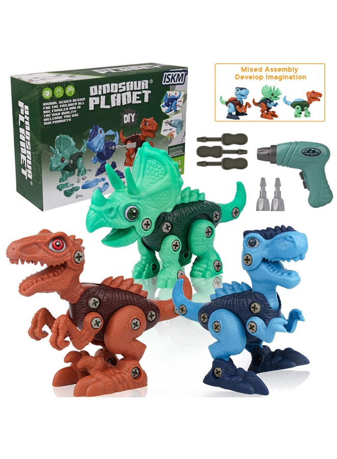 Generic 3-in-1 Dinosaur Children's Screwdriver Assembly Educational ...