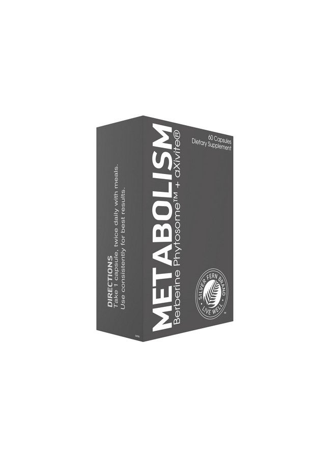 Silver Fern Silver Fern Brand Metabolism Supplement + Berberine ...