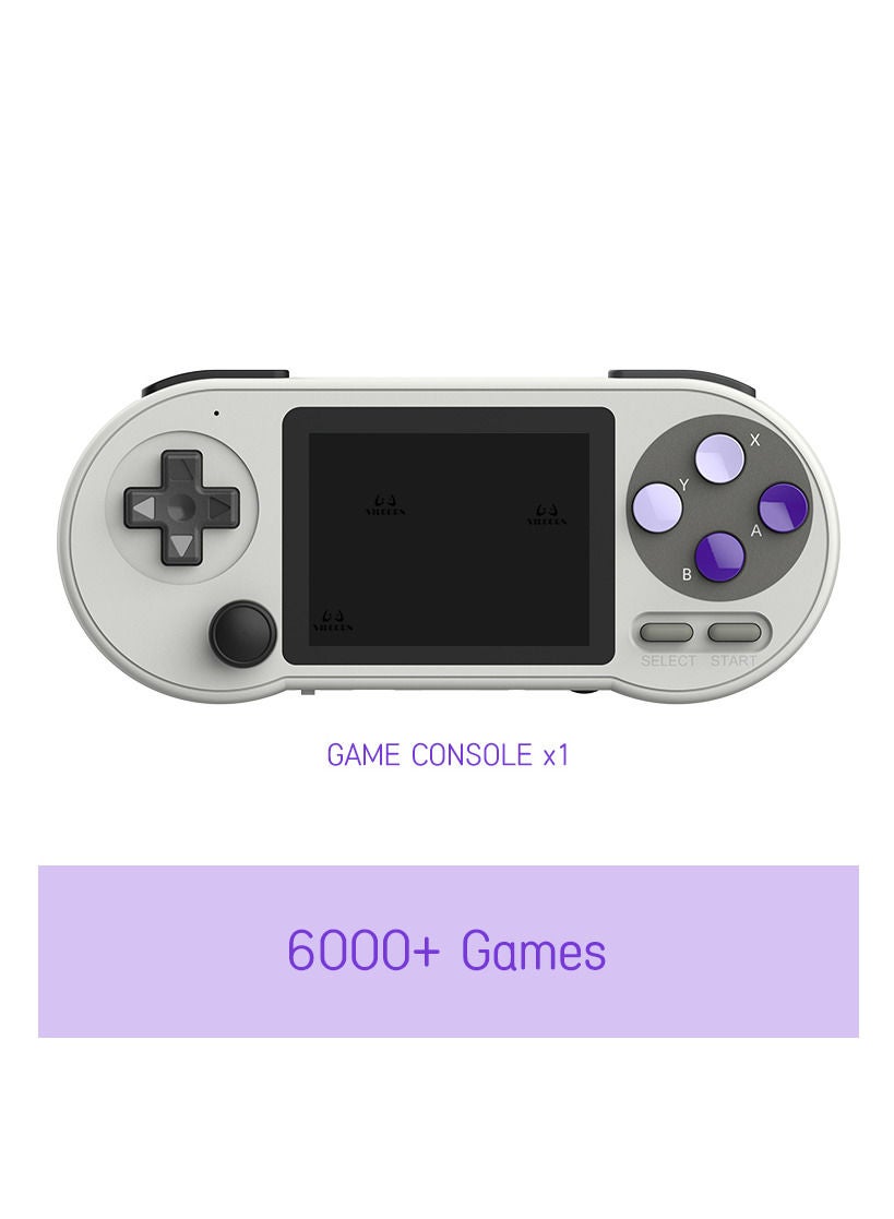 Wireless handheld game console with 7 emulators, 6000 games and 3-inch ...