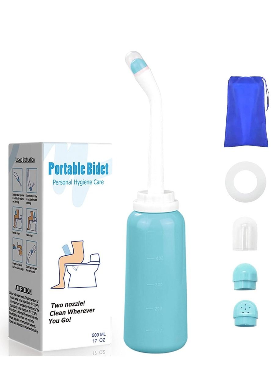 EHOME Peri Bottle 500ML Travel Bidet with Sealing Ring Portable Travel ...